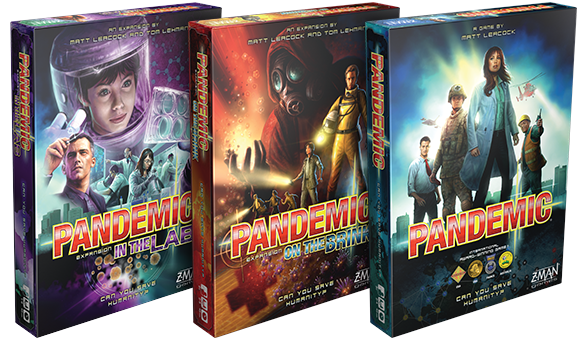 Pandemic uitbreidingen en varianten Z-Man - The Game Room