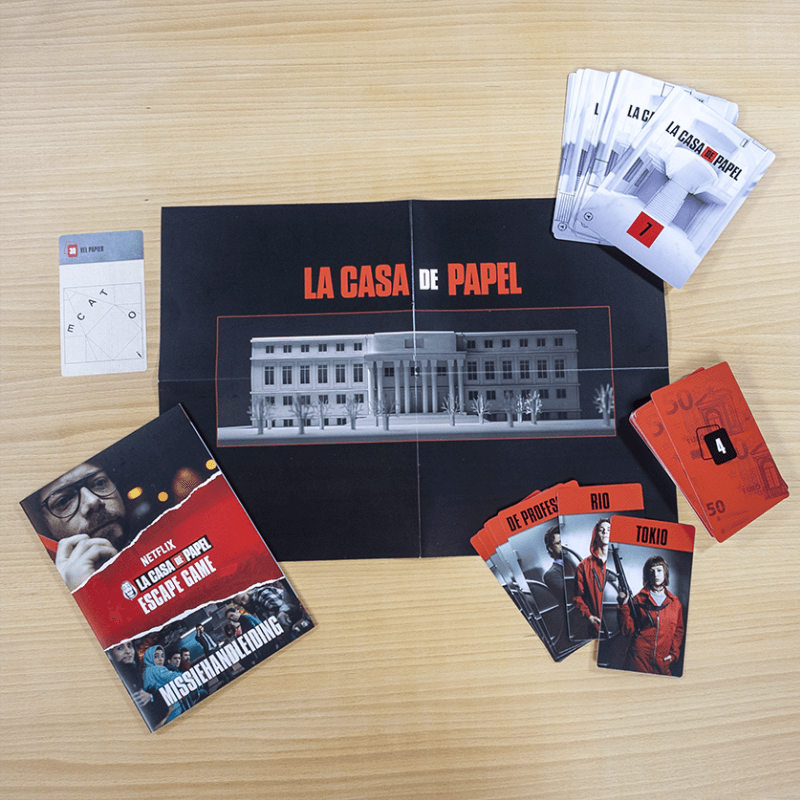 La Casa de Papel - Escape Game kopen - The Game Room
