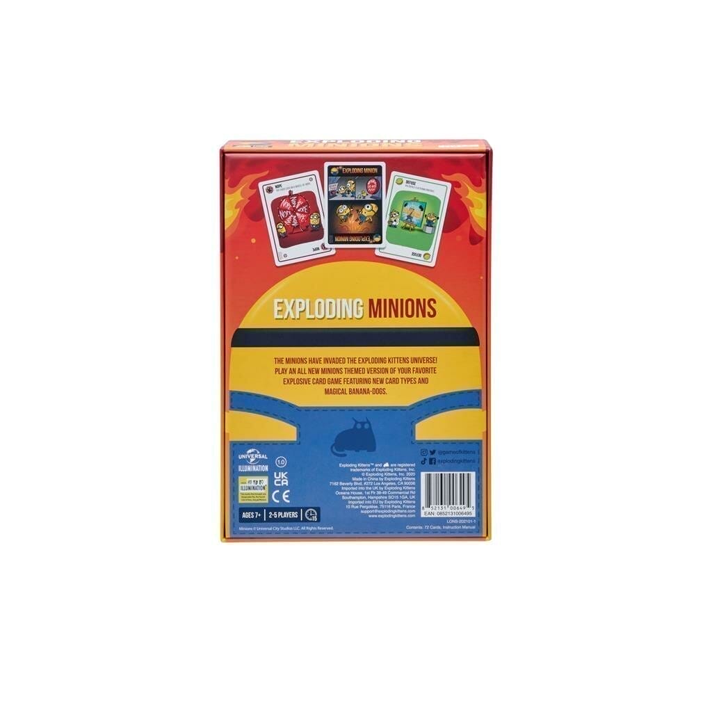 Exploding Minions - The Game Room